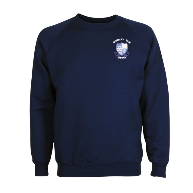 Beverley High School Crew Neck Sweatshirt | Price & Buckland