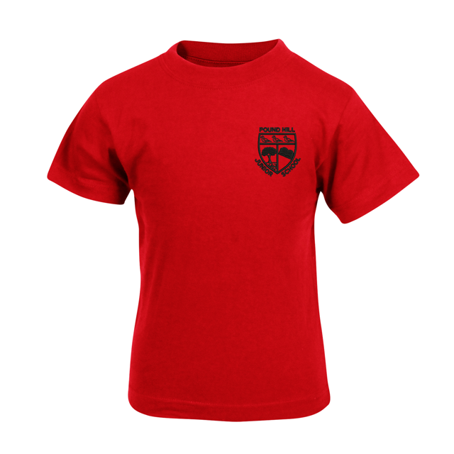 Pound Hill Junior School PE Cotton T-Shirt | Price & Buckland