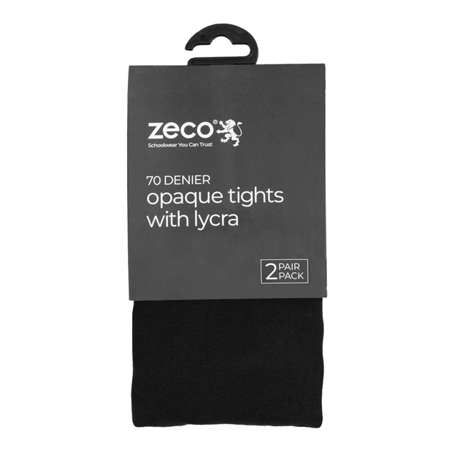 Launceston College Tights - Opaque 70 Denier - 2 Pack | Price & Buckland
