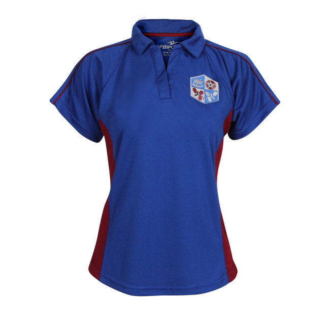 The Clere School Girls Fit Sports Polo Shirt