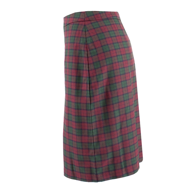 Simon Langton Girls' Grammar School Two Box Pleat Tartan Skirt | Price ...