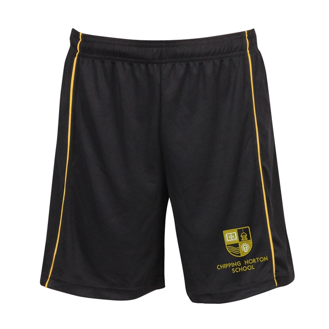 Chipping Norton School Mesh PE Shorts with Piping