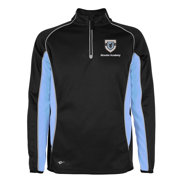 Alcester Academy PE 1/4 Zip Midlayer Top - Year 7