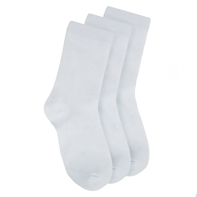 White Socks - 3 Pack | Price & Buckland